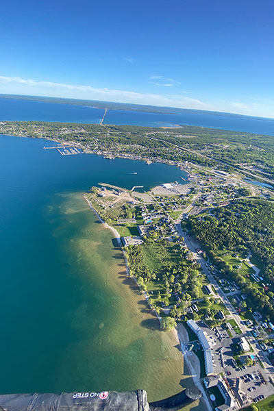 St. Ignace Bay Tour - Helicopter rides across the U.S.